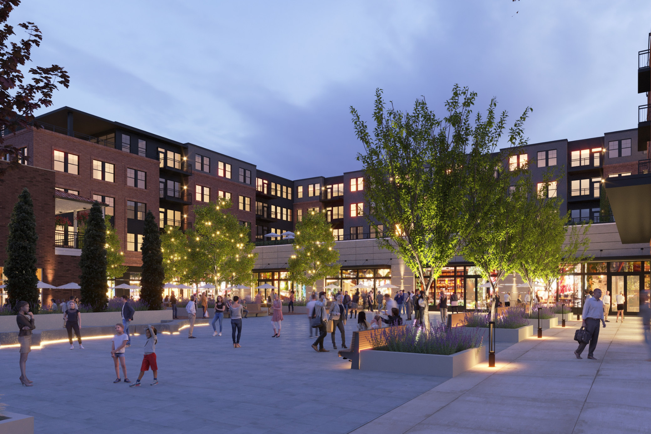Lakewood Common, the Mixed-Use Town Square to Replace 'The Pit,' Breaks ...
